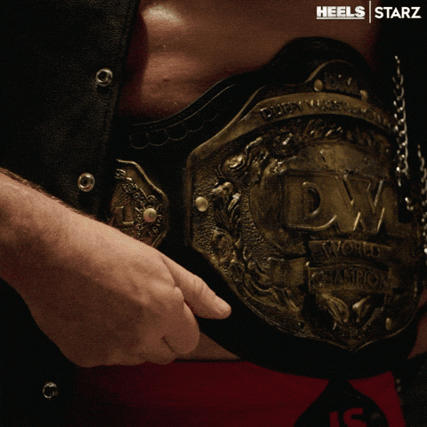 Championship Belt Wrestling GIF by Heels - Find & Share on GIPHY