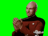 Picard Clap Gif
