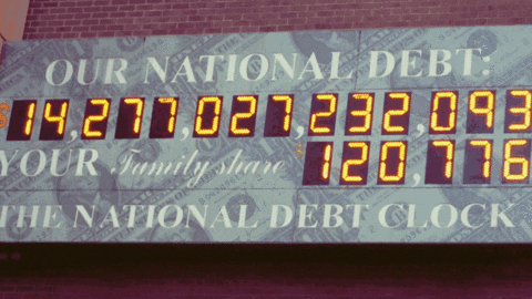 National Debt Clock GIFs - Get the best GIF on GIPHY