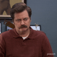 Ron Swanson Desk Gif