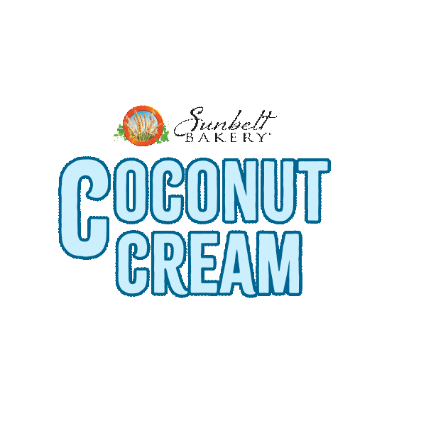 Coconut Cream Pie Sticker by Sunbelt Bakery for iOS & Android | GIPHY
