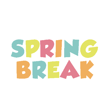 Spring Break Kids Clipart