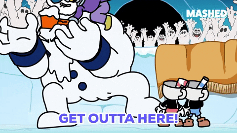 Get Out Goodbye GIF by Mashed - Find & Share on GIPHY