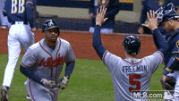Freddie Freeman Hug Gif