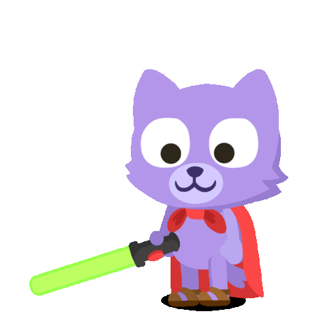 Excited Cat Sticker by Studycat for iOS & Android | GIPHY
