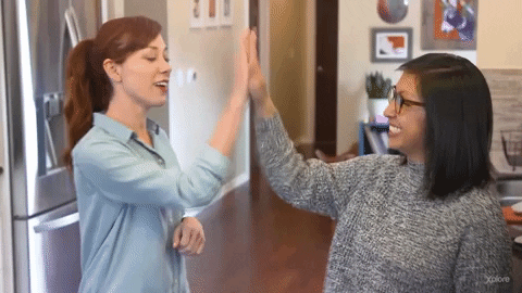 High Five Friends GIF by cbsinnovationtv - Find & Share on GIPHY