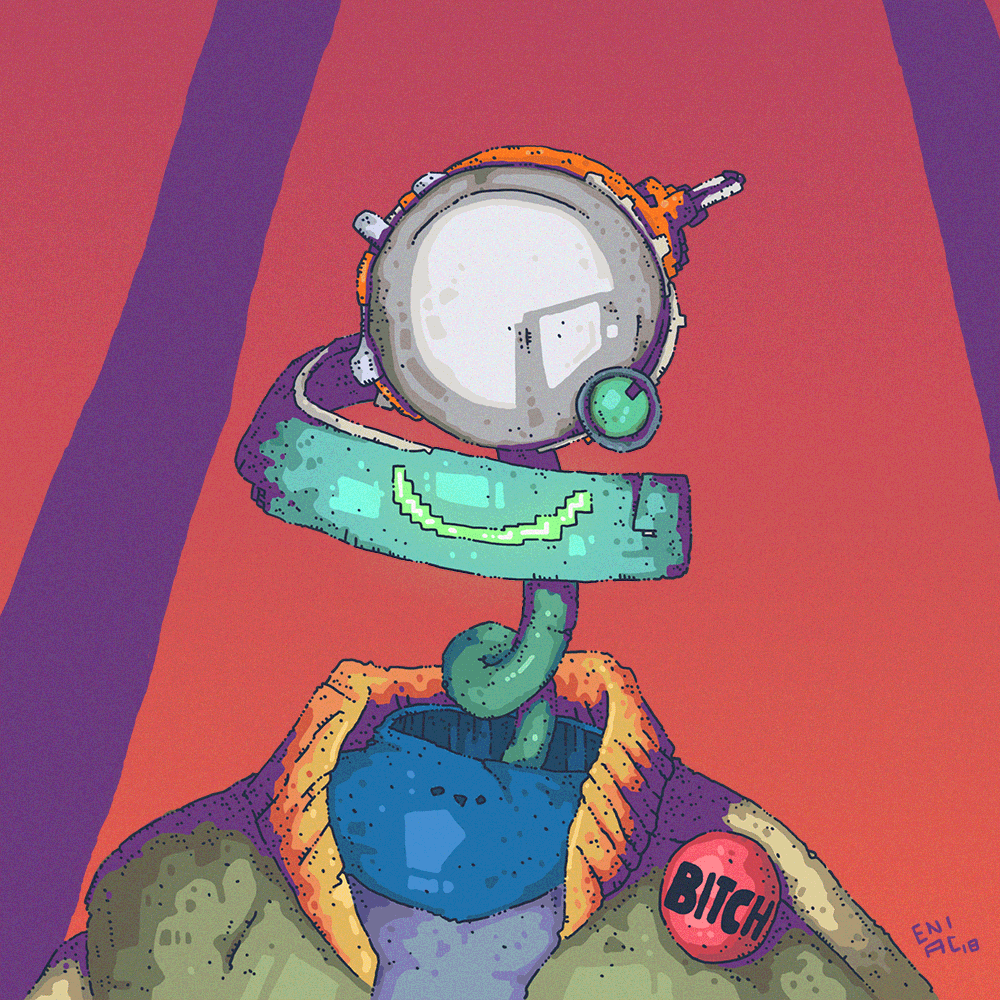 Ninja Smile GIF by eniac - Find & Share on GIPHY