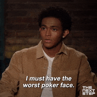 Poker Face Reaction Gif