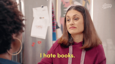 Books Read GIF by Scary Mommy - Find & Share on GIPHY