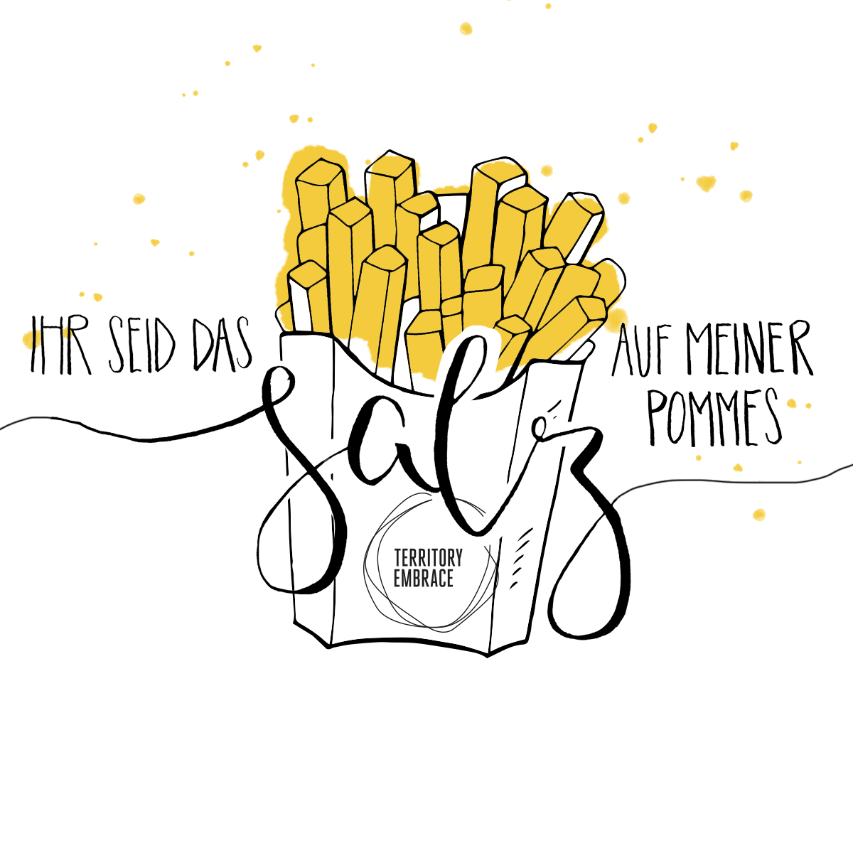 Pommes Sticker by TERRITORY EMBRACE for iOS & Android | GIPHY