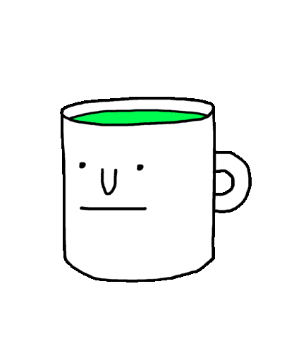 Bored Tea Time Sticker by Lizz Lunney for iOS & Android | GIPHY