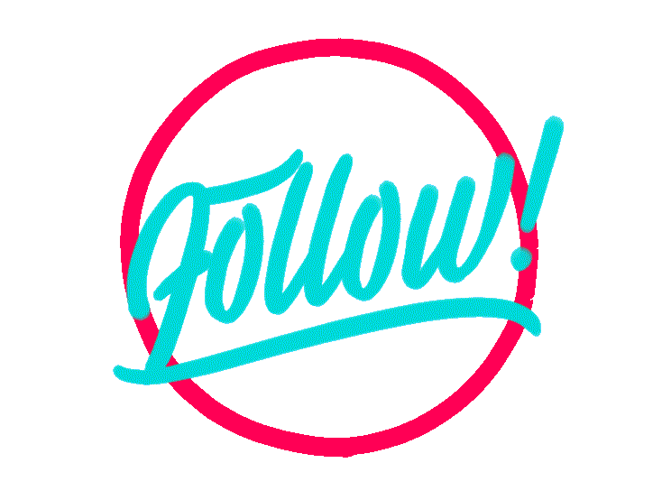 Tag Follow Us Sticker by Olga - Visual Storytellers for iOS & Android ...