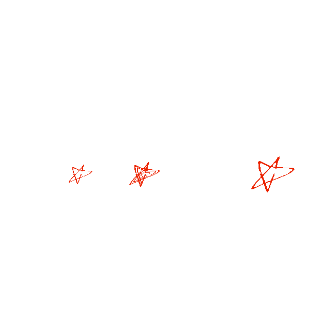 Red Stars Sticker by Trouble Andrew for iOS & Android | GIPHY