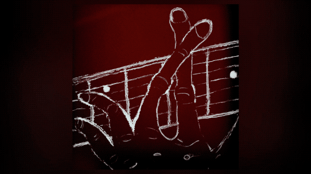 Guitar Strings Art GIF by Elvis Costello - Find & Share on GIPHY