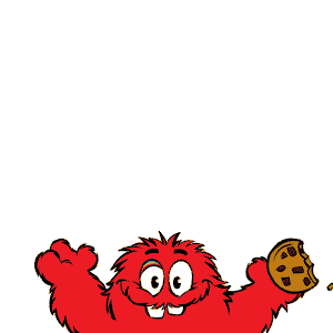 Hungry Monster Sticker by Cookie Time for iOS & Android | GIPHY