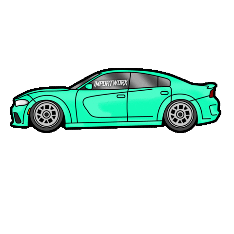 Drag Racing Cars Sticker by ImportWorx for iOS & Android | GIPHY