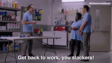 Get Back To Work You Slackers GIFs - Get the best GIF on GIPHY