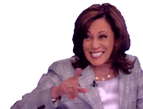 The View Reaction Sticker by Kamala Harris for iOS & Android | GIPHY