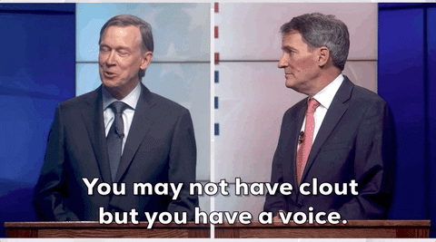 You May Not Have Clout But You Have A Voice GIFs - Get the best GIF on ...