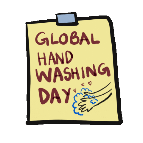 Clean Hands Hand Sticker for iOS & Android | GIPHY