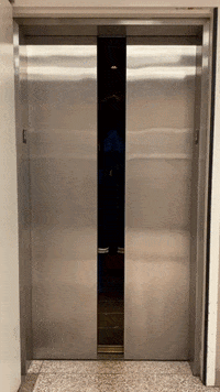 Elevator Doors Opening Gif