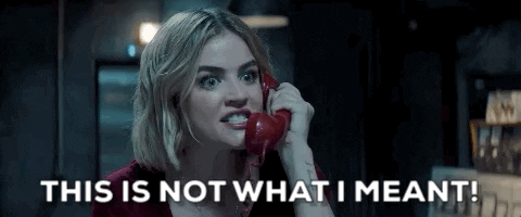 This Is Not What I Meant GIFs - Get the best GIF on GIPHY
