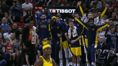 Basketball Nba GIF by Indiana Pacers - Find & Share on GIPHY