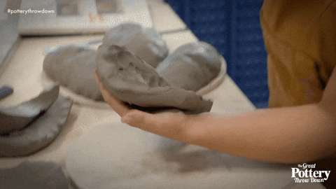 Punch Clay GIF by The Great Pottery Throw Down - Find & Share on GIPHY