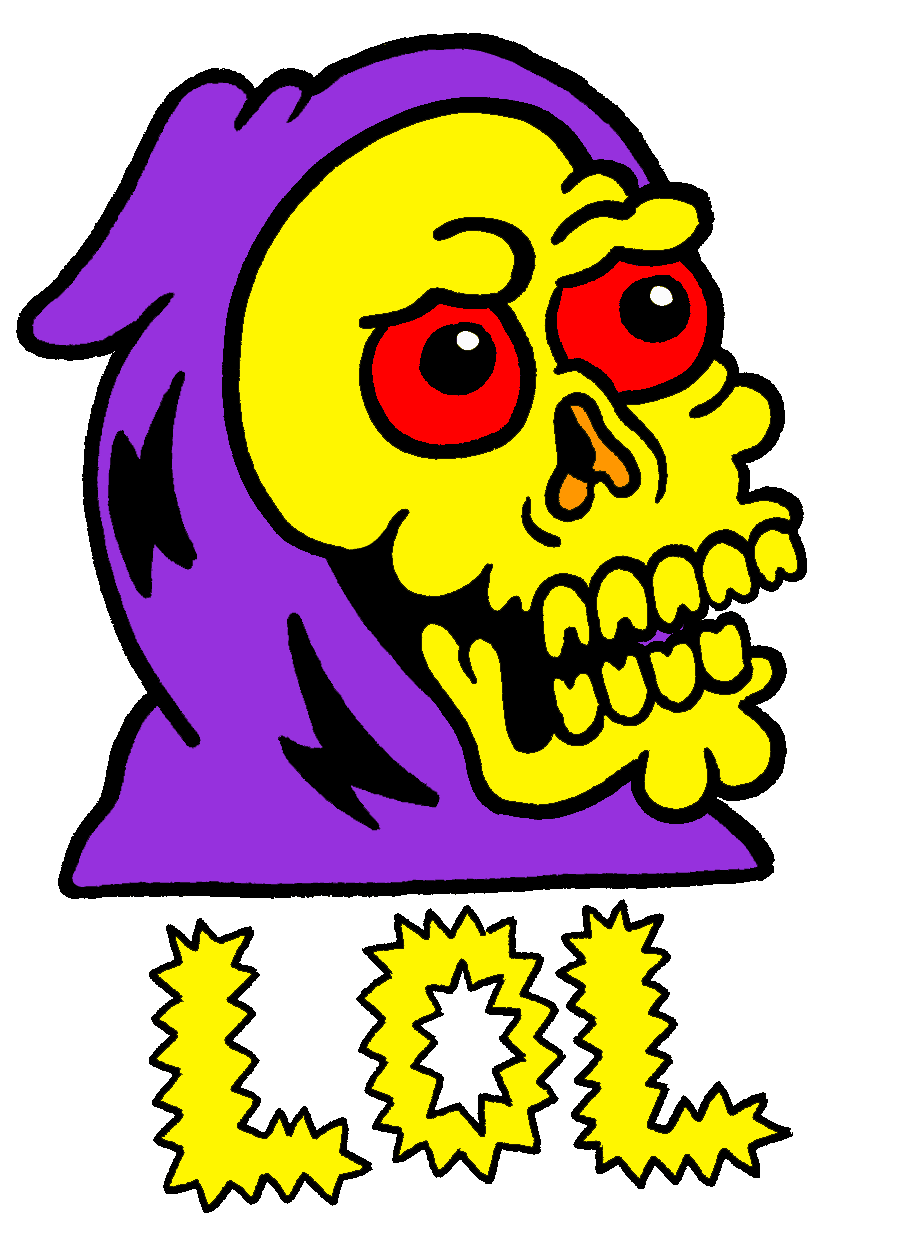 Laugh Lol Sticker by Russell Taysom for iOS & Android | GIPHY