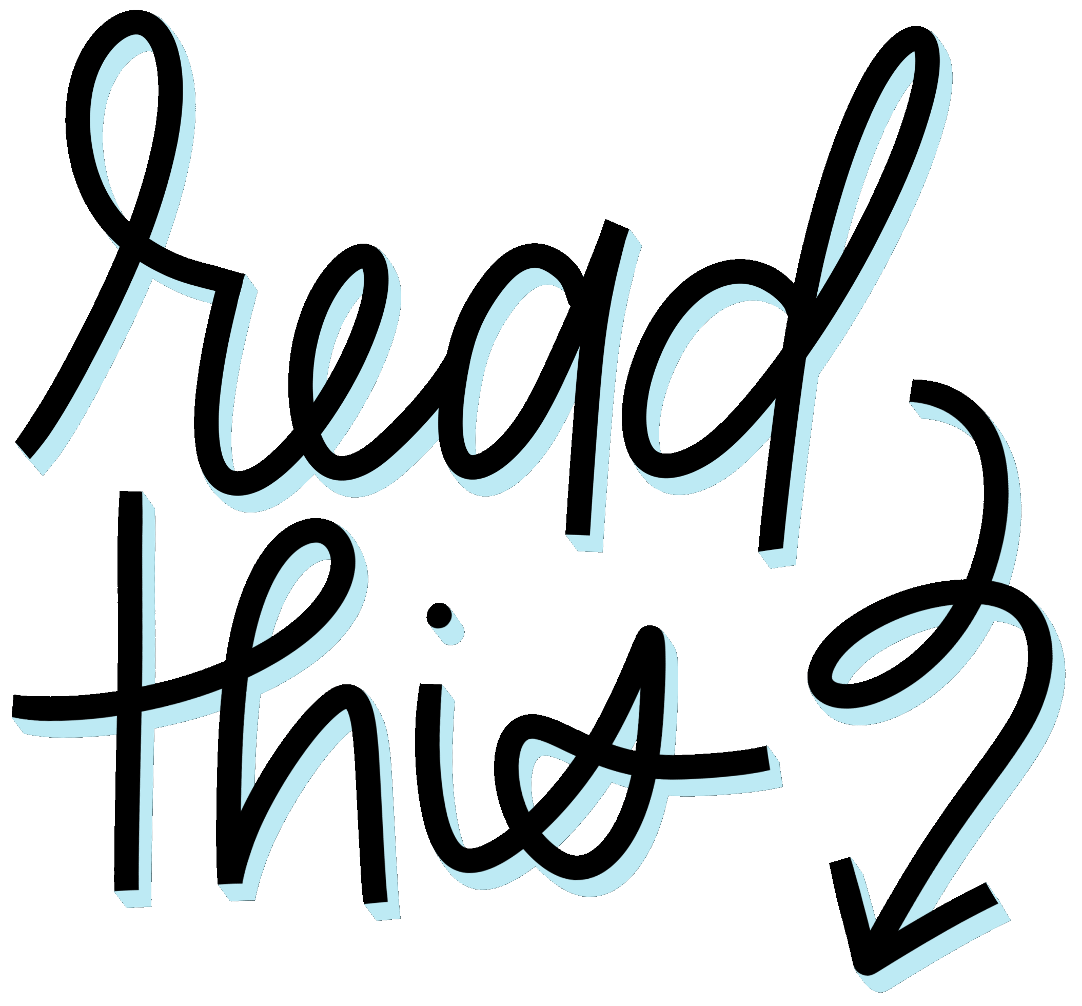 Click Read This Sticker for iOS & Android | GIPHY