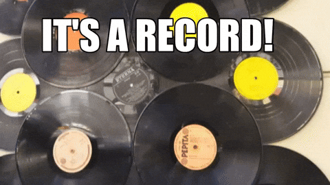 Its A Record GIFs - Find & Share on GIPHY