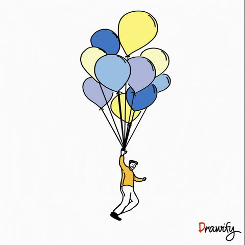 Floating Cloud 9 GIF by Drawify - Find & Share on GIPHY