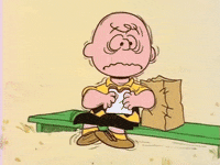 Charlie Brown Frustrated