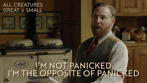 Nervous Reaction Gif