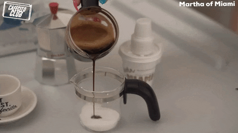 Coffee Cafe GIF by Martha of Miami - Find & Share on GIPHY