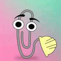Microsoft Paperclip Gif