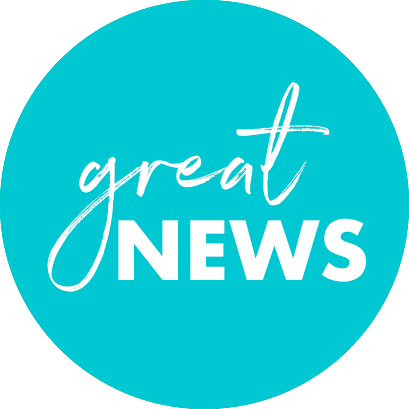 Happy Good News Sticker by Beauty by Earth for iOS & Android | GIPHY