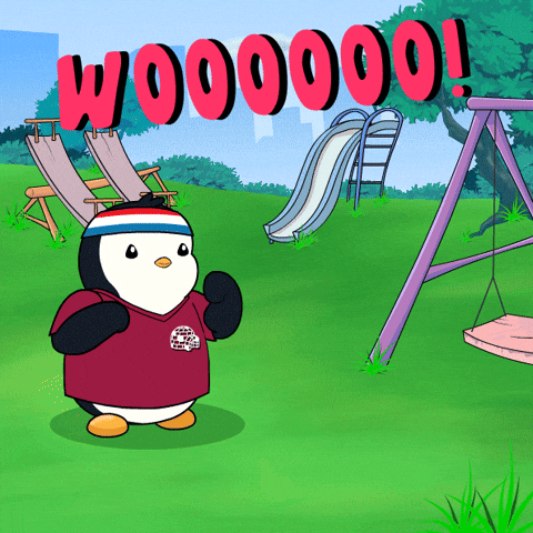 Lets Go Yes GIF by Pudgy Penguins - Find & Share on GIPHY
