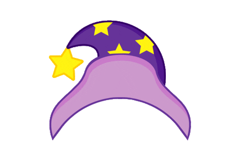 Magic Hat Sticker by Enchanted Kingdom for iOS & Android | GIPHY