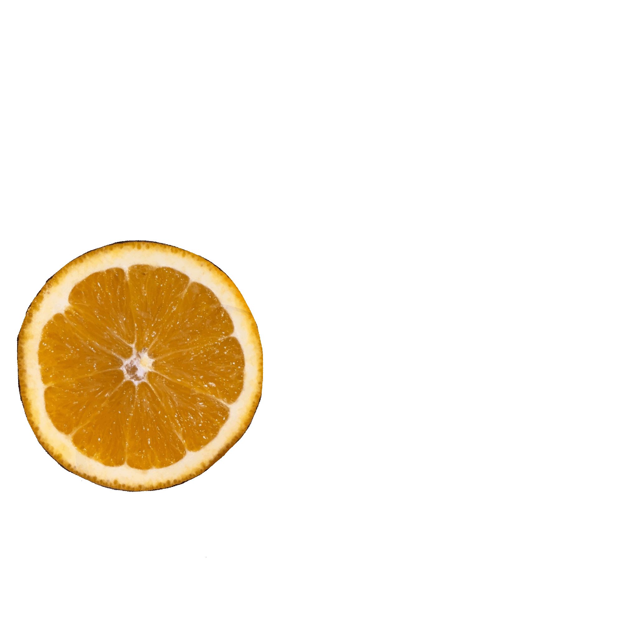 Orange Sticker by Roots Pressed Juices for iOS & Android | GIPHY