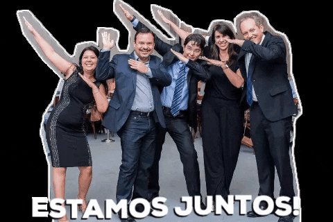 Gif Engracado De Trabalho Em Equipe