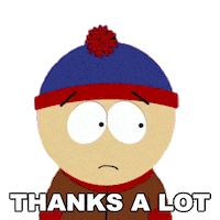 South Park Thanks Gif