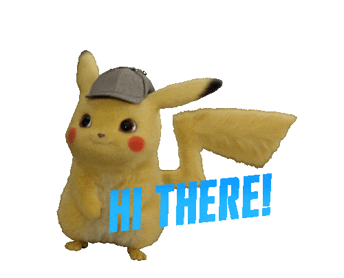 Pokemon Hello Sticker by POKÉMON Detective Pikachu for iOS & Android ...