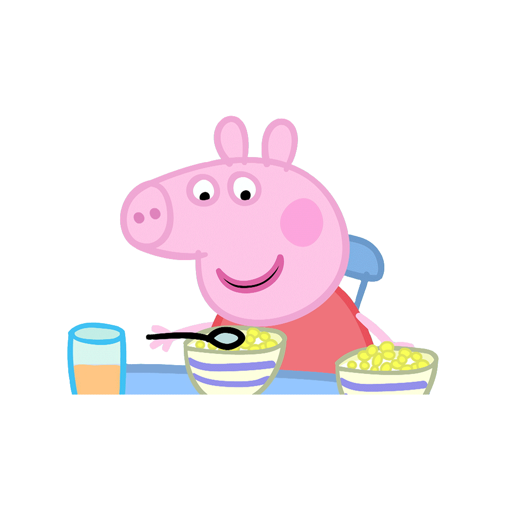 Hungry Peppa Pig Sticker by Nick Jr for iOS & Android | GIPHY
