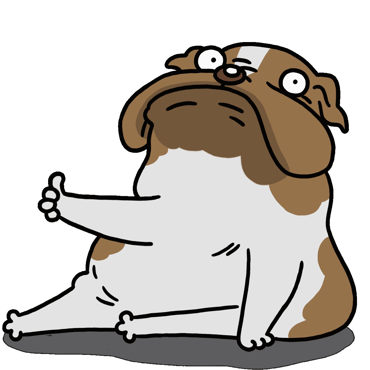 Well Done Ok Sticker by Simon's Cat for iOS & Android | GIPHY