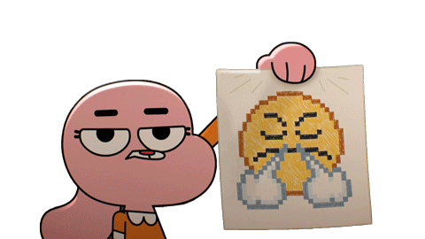 Meh Emoji Sticker by Cartoon Network EMEA for iOS & Android | GIPHY