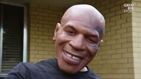 Mike Tyson Smile Gif