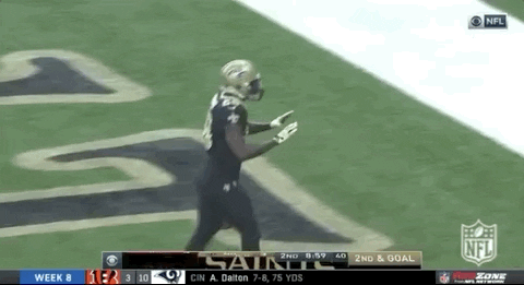 Football Catches Gif