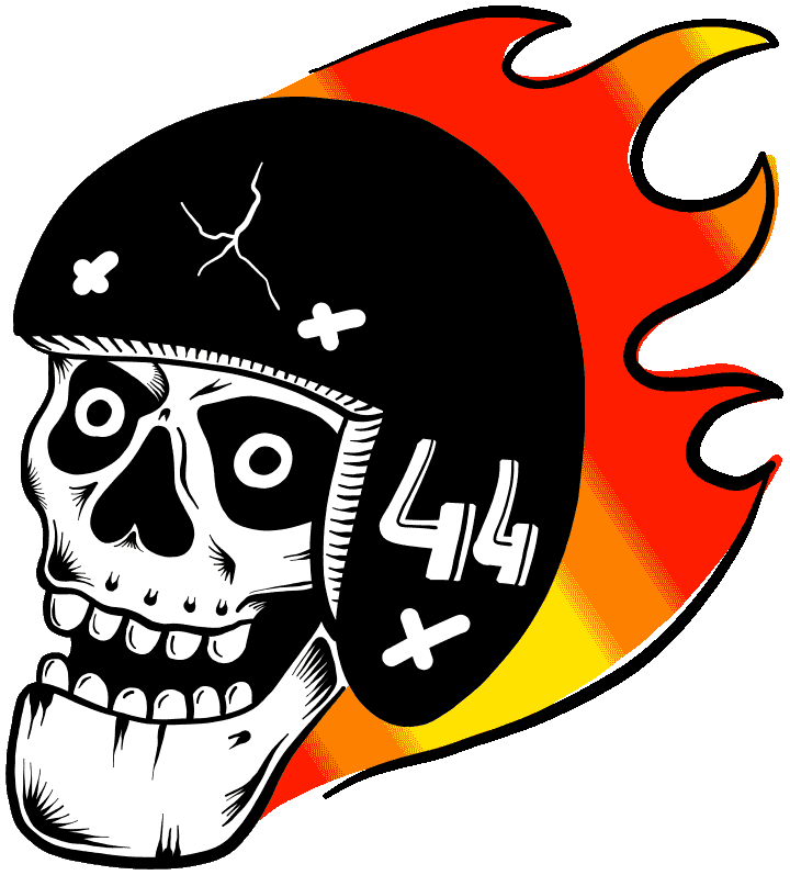 Fire Head Sticker by DISTINCT RIDERS for iOS & Android | GIPHY