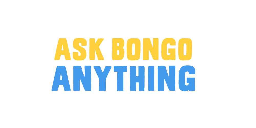 Ask Bongo Sticker for iOS & Android | GIPHY